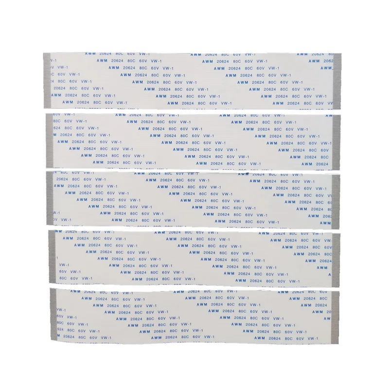 25Pin 1Mm Pitch Ffc Fpc Awm 20624 80C 60V Vw-1 A B Type Flat Flexible Cable 100Mm 150Mm 200Mm ...