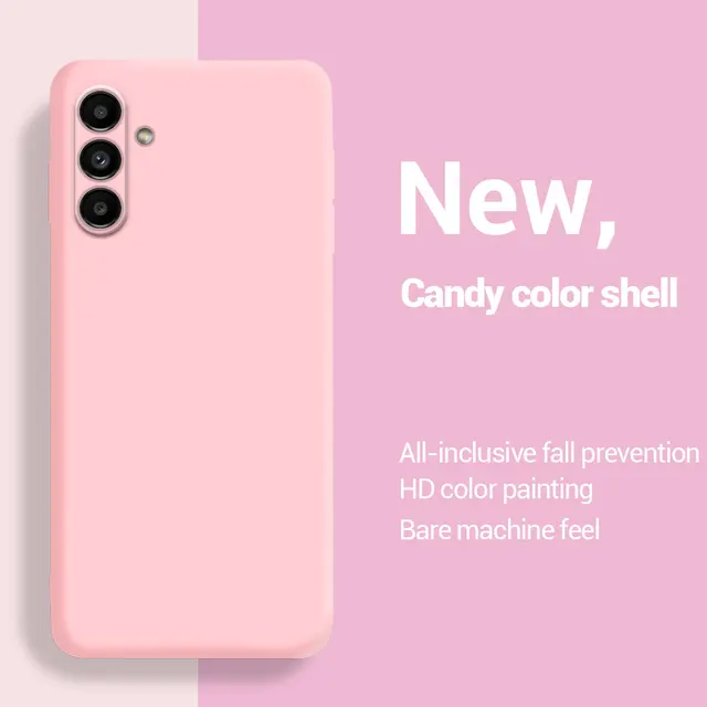 Liquid Silicone Case For Samsung Galaxy A16 A26 A36 A56 A06 A05 A05S A15 A25 A35 A55 A04 A04E ...