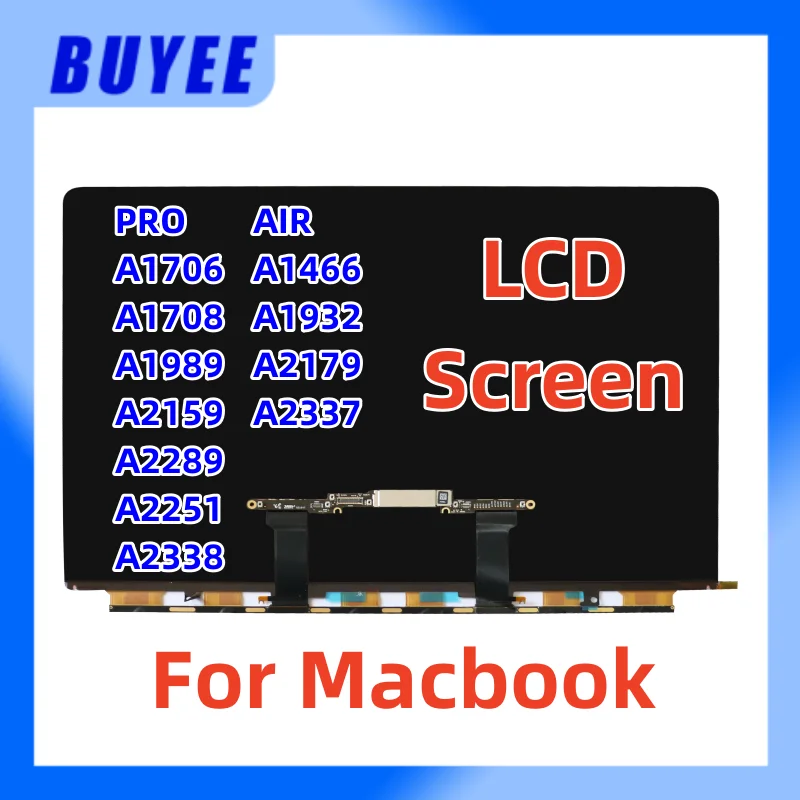 Оригинальный ЖК-экран для Macbook Pro A1706 A1708 A1989 A2159 A2251 A2289 A2338 для Macbook Air ...