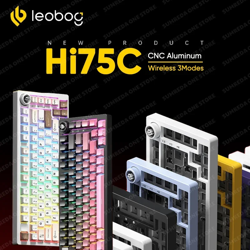 Leobog Hi75C Hi75 Hi75C Pro Алюминиевая беспроводная механическая ...
