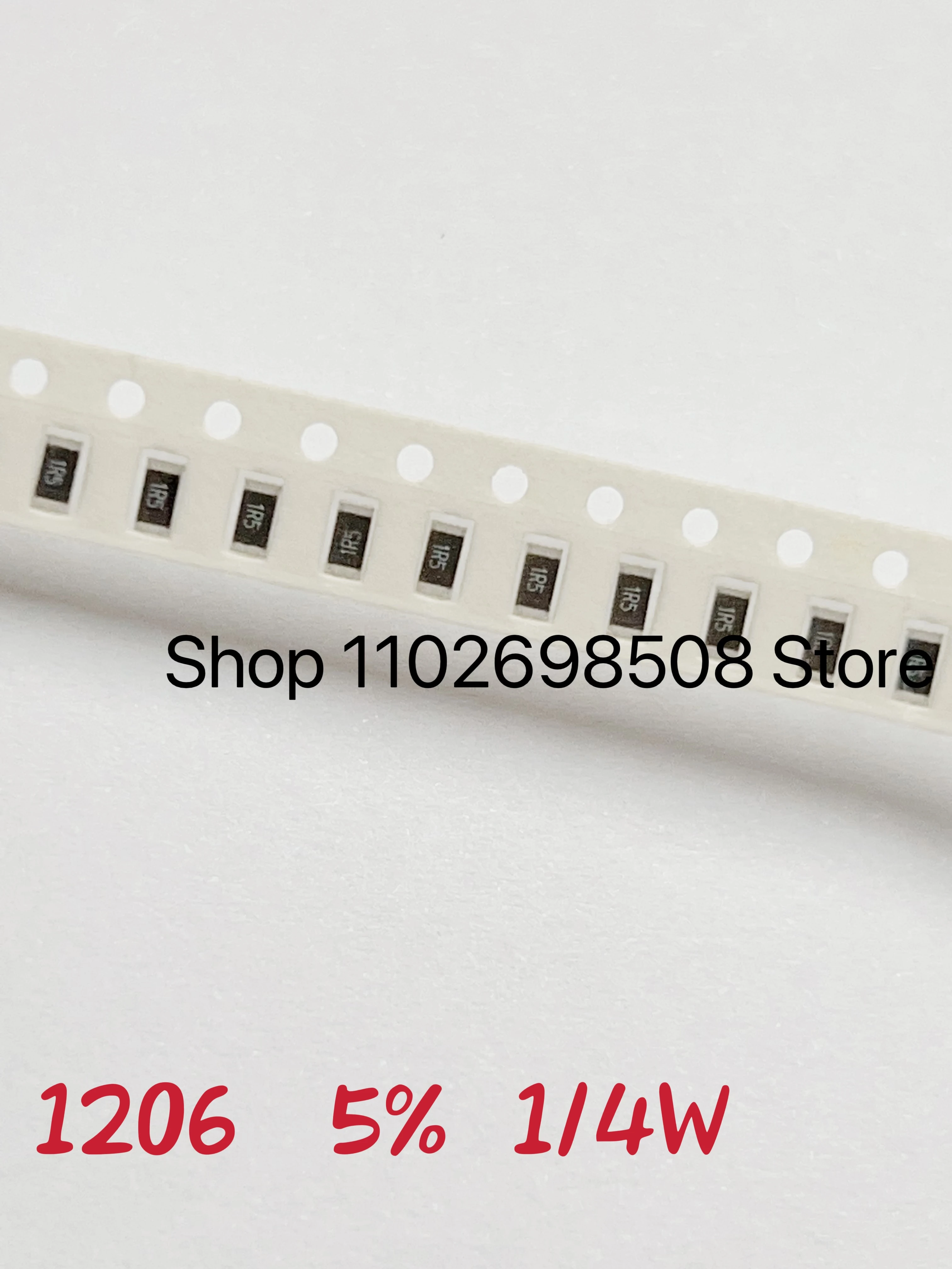 Резистенция SMD 100 0R-10M 0,1r 0,5r 1R 10R 4,7r 1 K 1206 K 10K 22K 68K 5% K 5,1 K 100K 1M 220 M ...