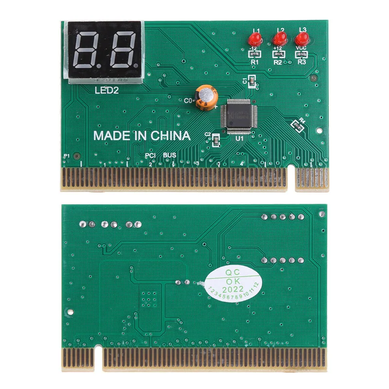 2-Digit Code PCI Card Motherboard Analyzer Diagnostic Post Tester For ...