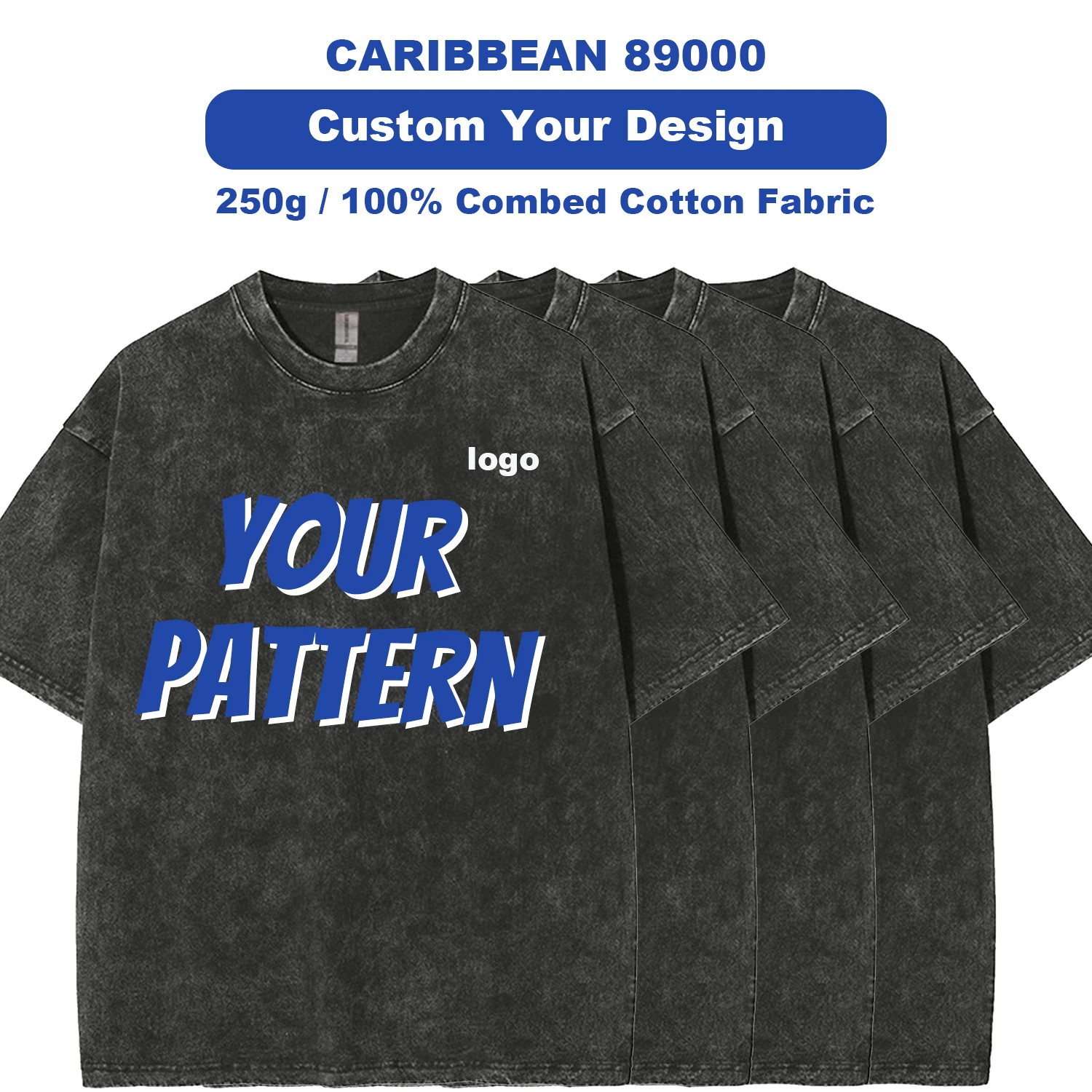 Уличная одежда в стиле хип-хоп с логотипом на заказ, мужские потертые ...