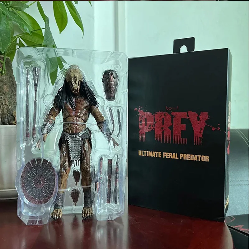 Фигурка NECA Prey Ultimate Feral Predator 51725 Predator 7 дюймов ...