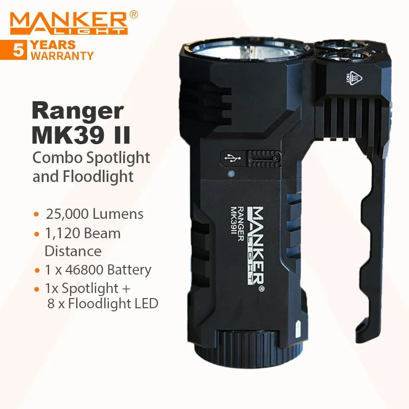 Manker Ranger MK39 II Фонарик | AliExpress