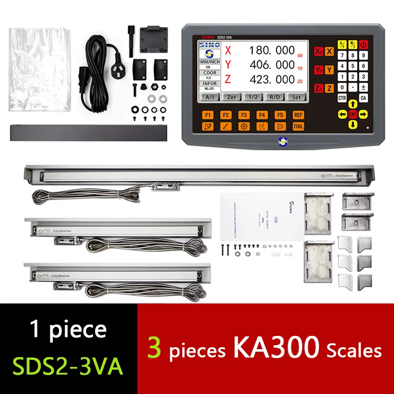 SINO Многоязычный 2, 3-осевой фрезерный станок, шлифовальный станок, ЖК ...