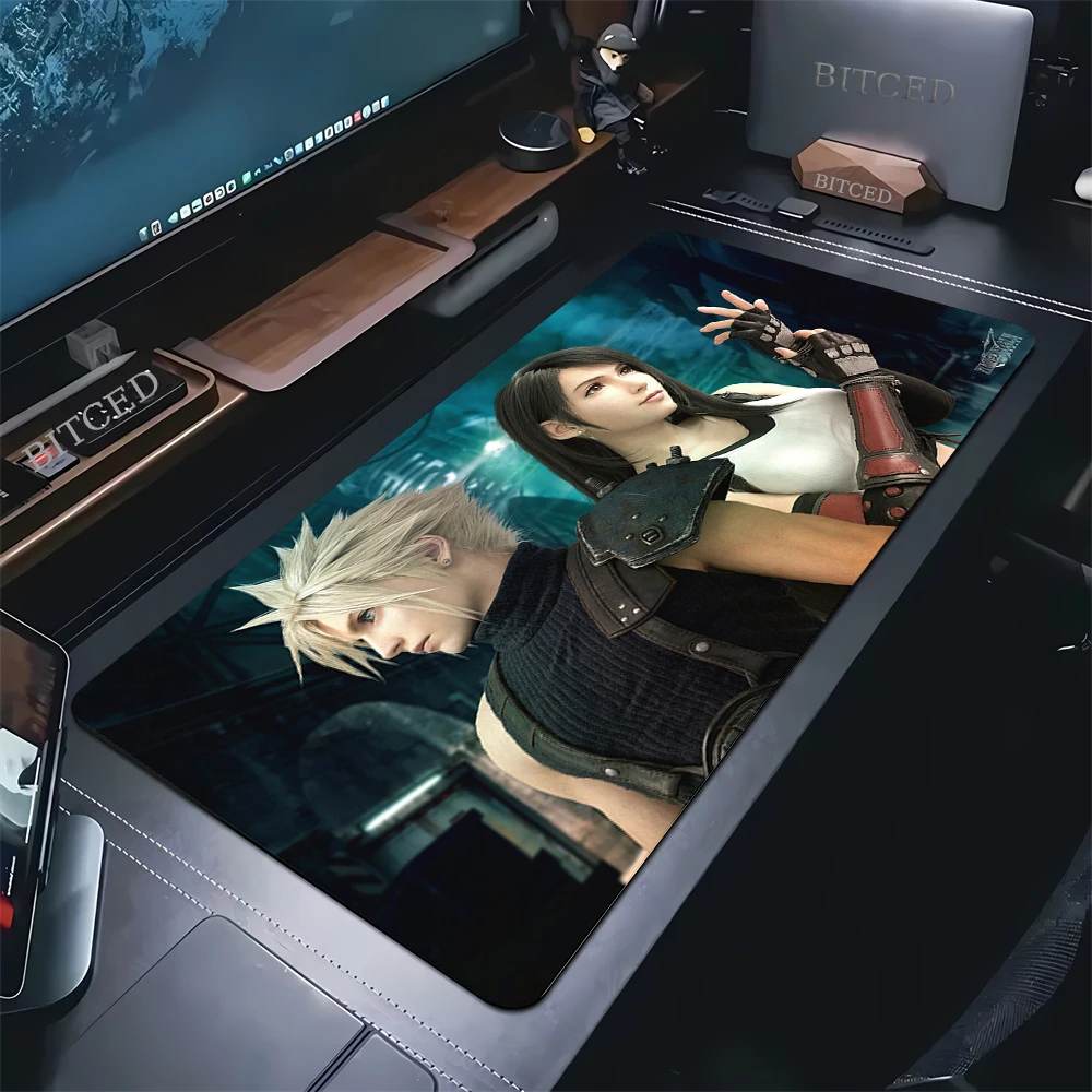 Final Fantasy 7 Large Gaming Mouse Pad PC Gamer Mouse Mat Computer ...