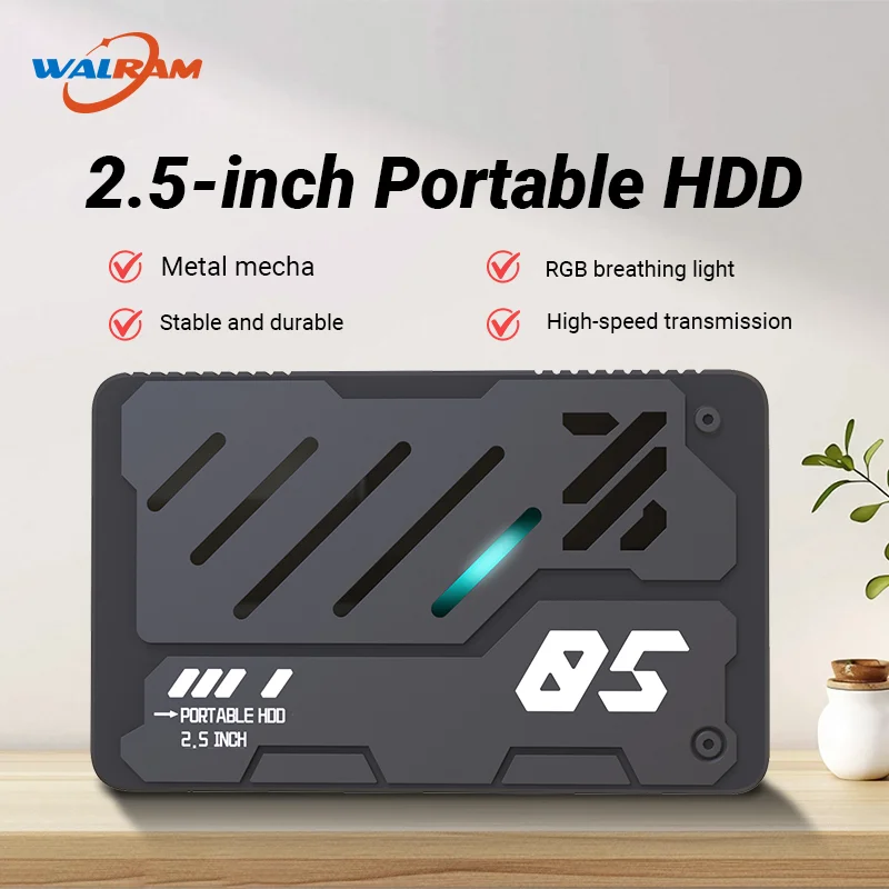 WALRAM Портативный внешний HDD 1 ТБ USB 3.0 Type-C | AliExpress