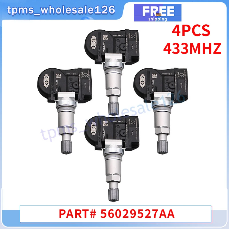 56029527 AA TPMS 4 шт. датчик контроля давления в шинах для Chrysler ...