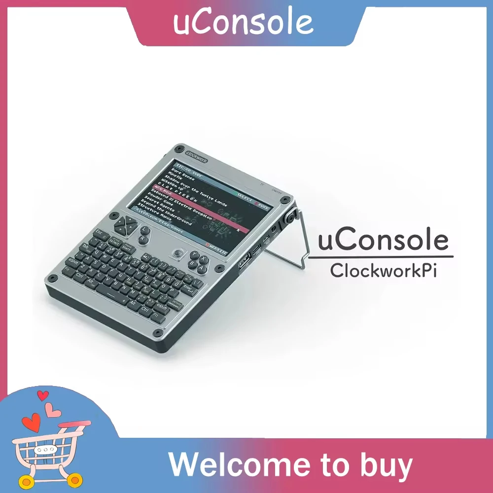 Комплект uConsole RPI-CM4 Lite Standard, 5 дюймов, HD 720P, игровая ...
