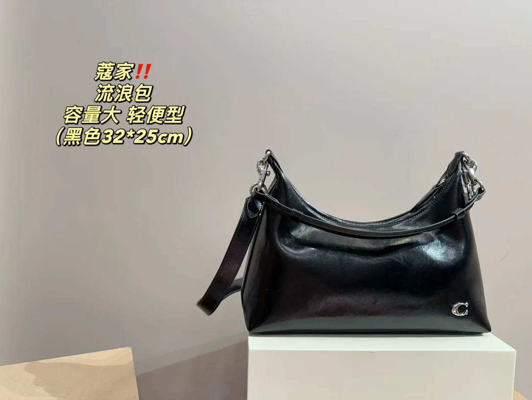 Coach style copy1:1 модная универсальная сумка-хобо, сумка через плечо, сумка через плечо с ...