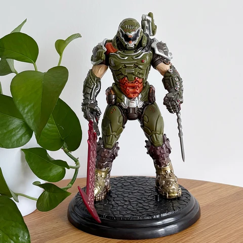 Doom slayer collectible figure - купить недорого | AliExpress