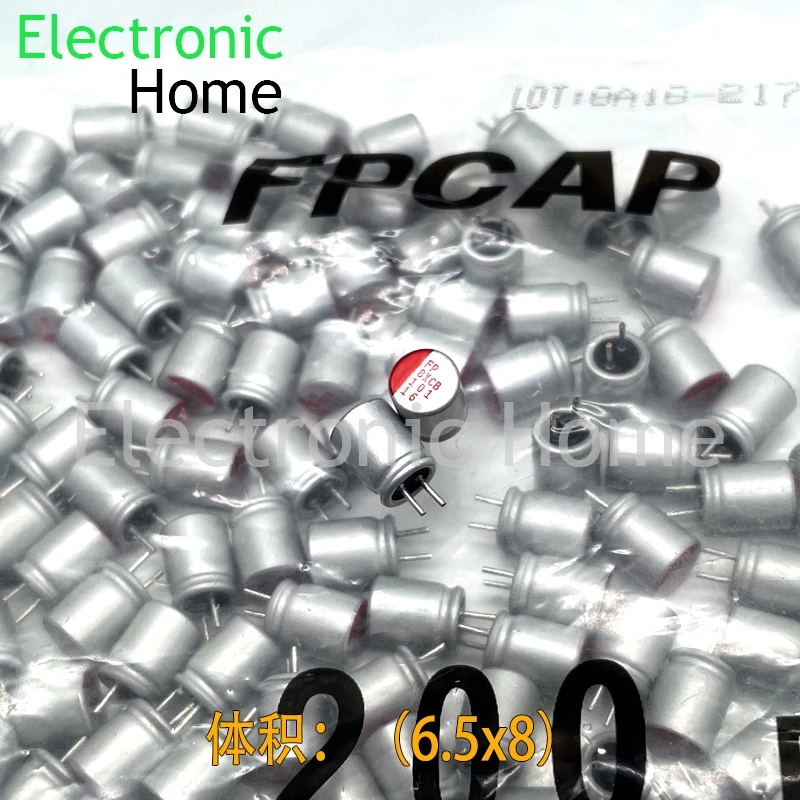 50 шт./лот FPCAP FP Fujitsu 16 В 100 мкФ 16 В 100 мкФ материнская плата ...