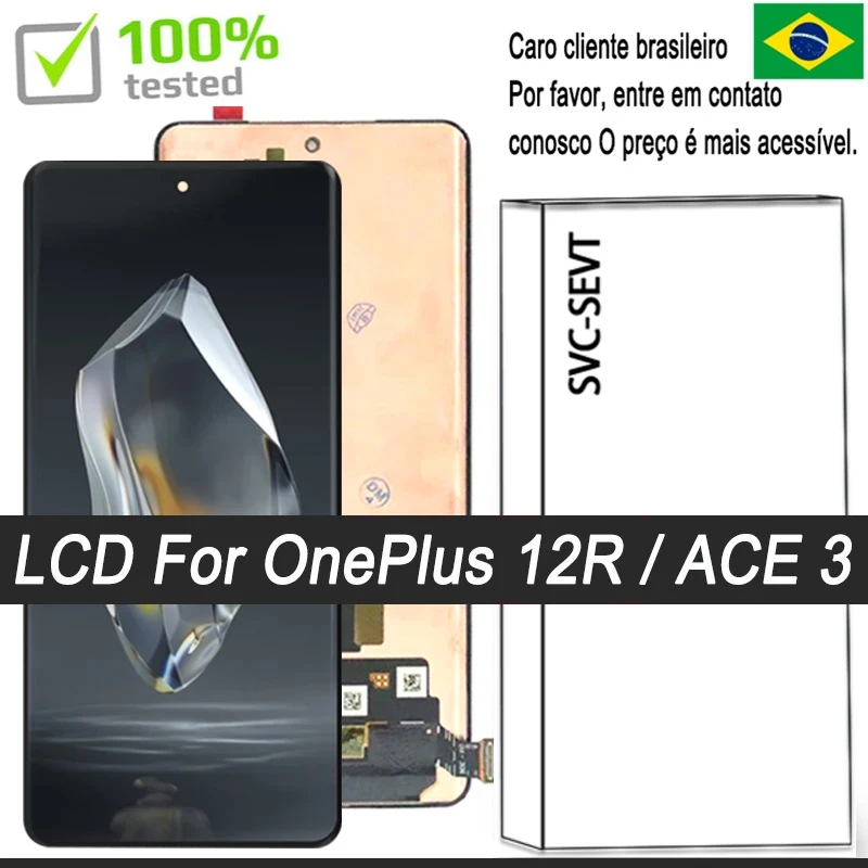 Оригинальный ЖК-дисплей для Oneplus 12R CPH2609 CPH2585 кодирующий ...