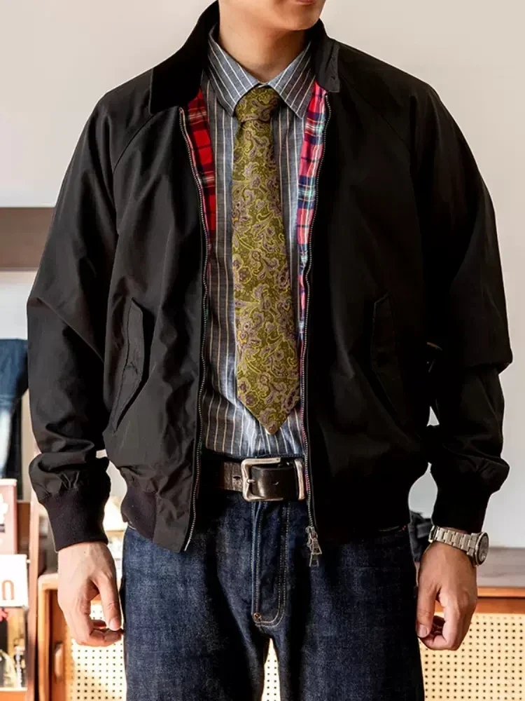 Red Tornado Classic British Style Jacket Timeless Menswear Golf Jacket ...