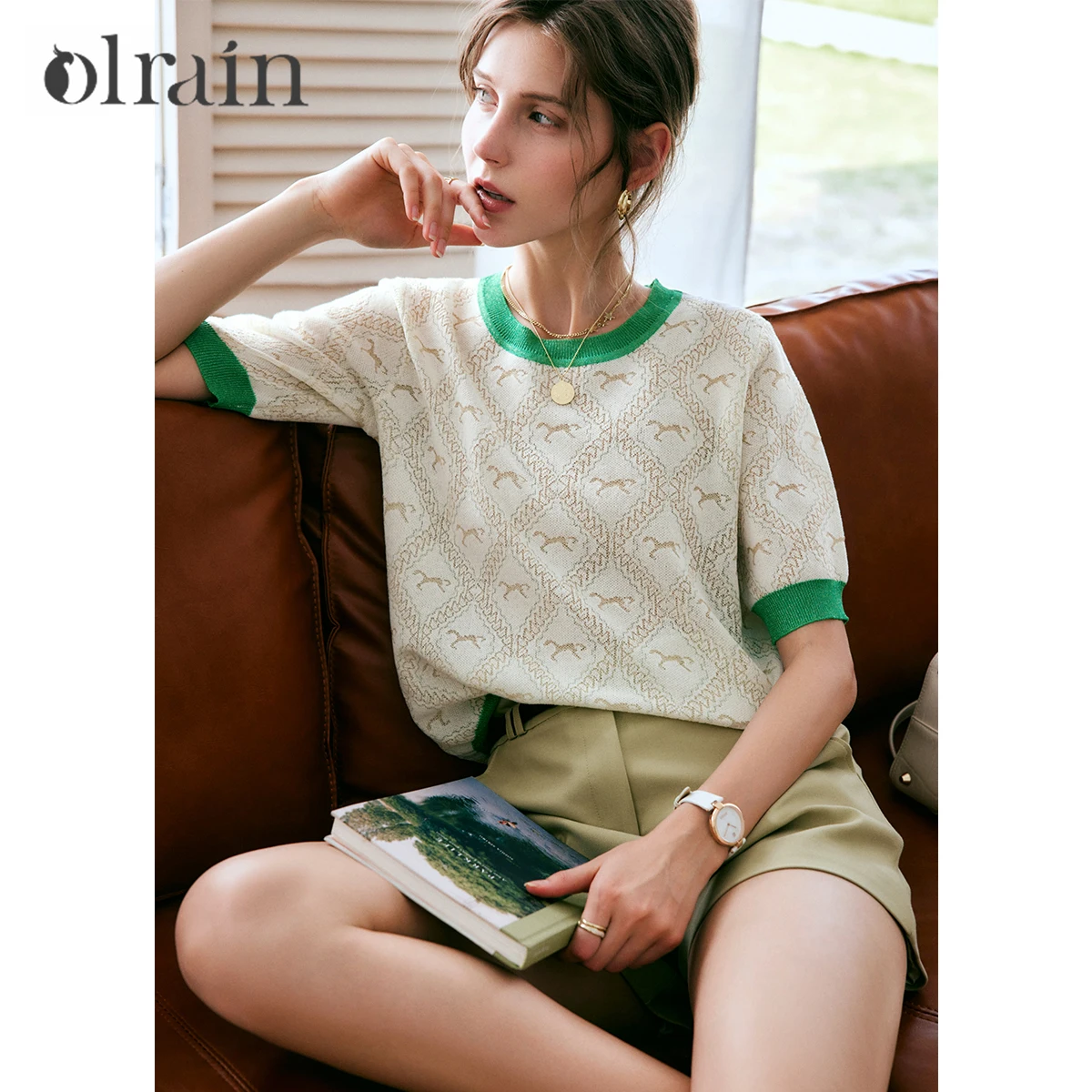 OLrain женский пуловер из вискозы и нейлона | AliExpress
