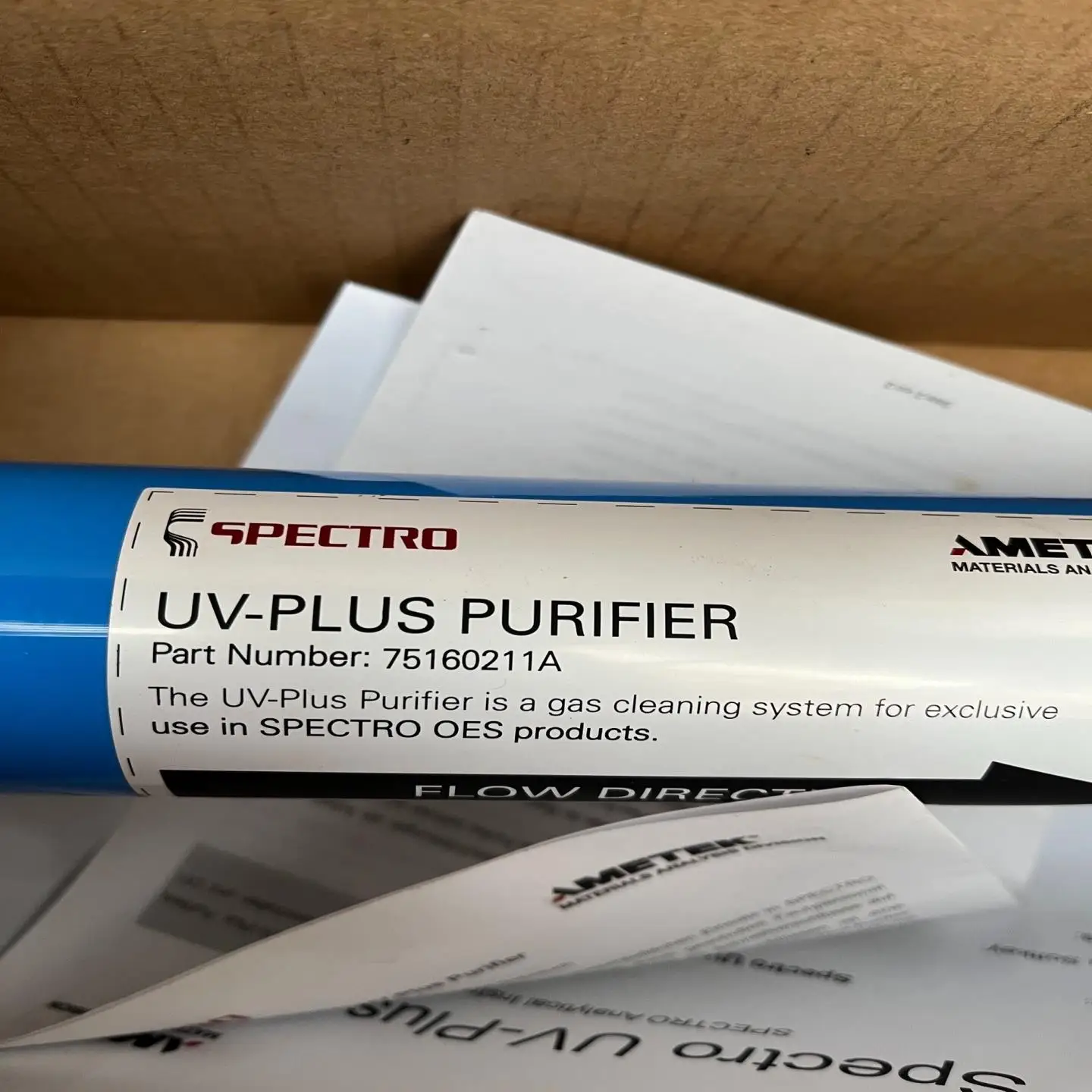 Оригинальный новый SPECTRO 75160211 75160211 A 75160018 Система очистки газа UV-Plus (синяя или ...