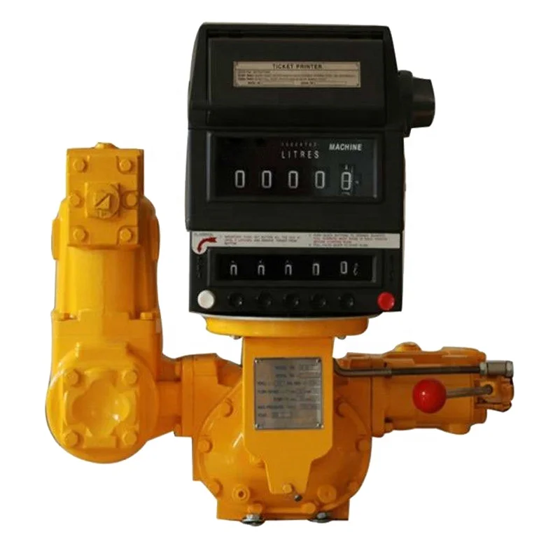high precision flow meter with electronic PD tanker fuel flow meter for ...