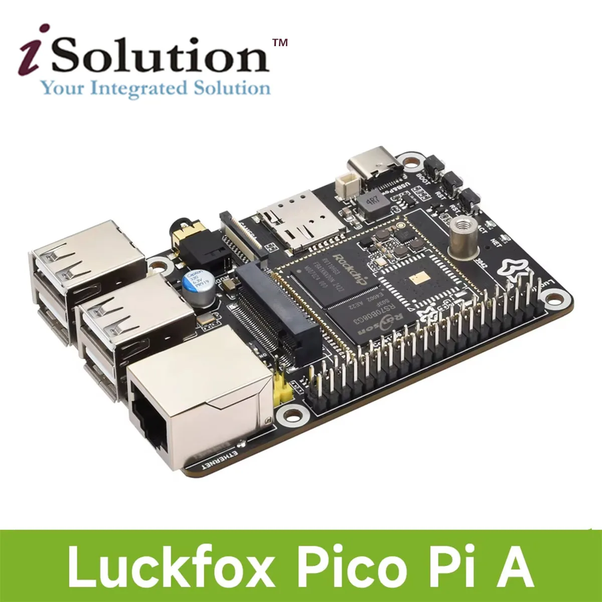 Плата разработки Luckfox Pico Pi Linux на базе Luckfox Core1106 8 ГБ ...