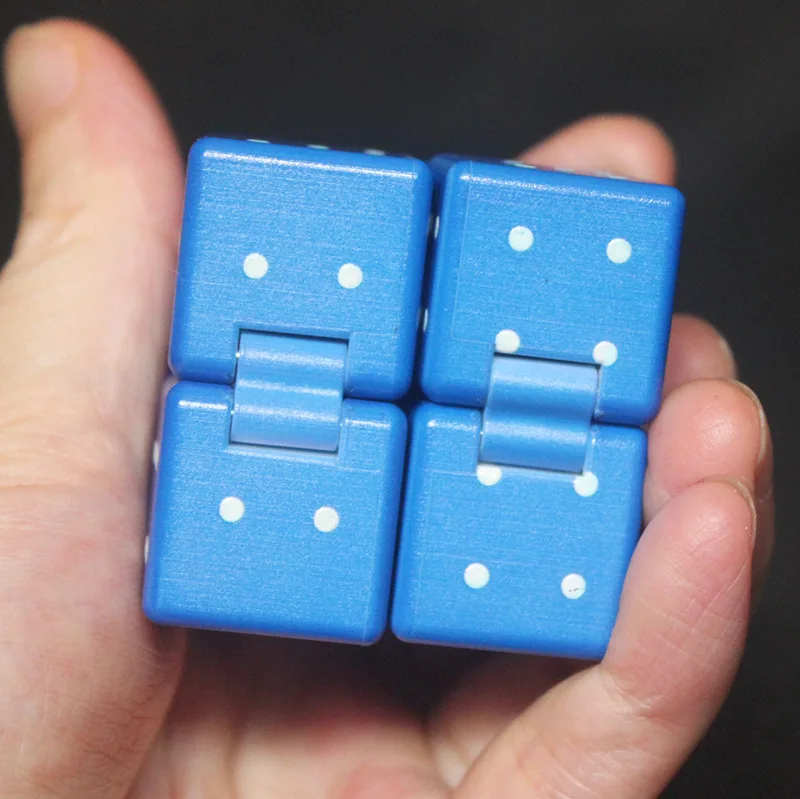 3D Printing Cube Infinite Blind Flip Relief Cube for Games Children ...