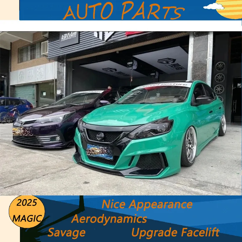 Подходит для Nissan Sylphy Modified Rs, передняя боковая юбка, задний ...