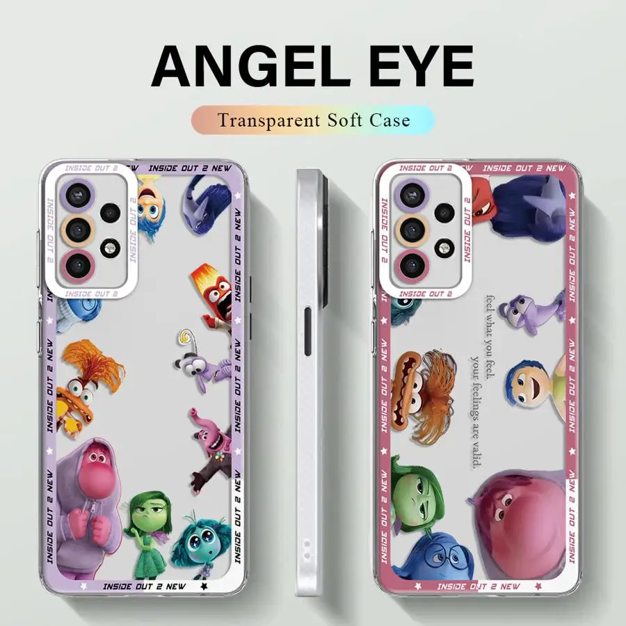 Disneys Cute Inside Out 2 phone Case for Samsung A13 A14 A15 A23 4G 5G ...