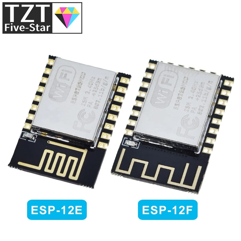 TZT 2018 New Version ESP-12F ESP-12E ESP8266 Remote Serial Port WIFI Wireless Module | AliExpress