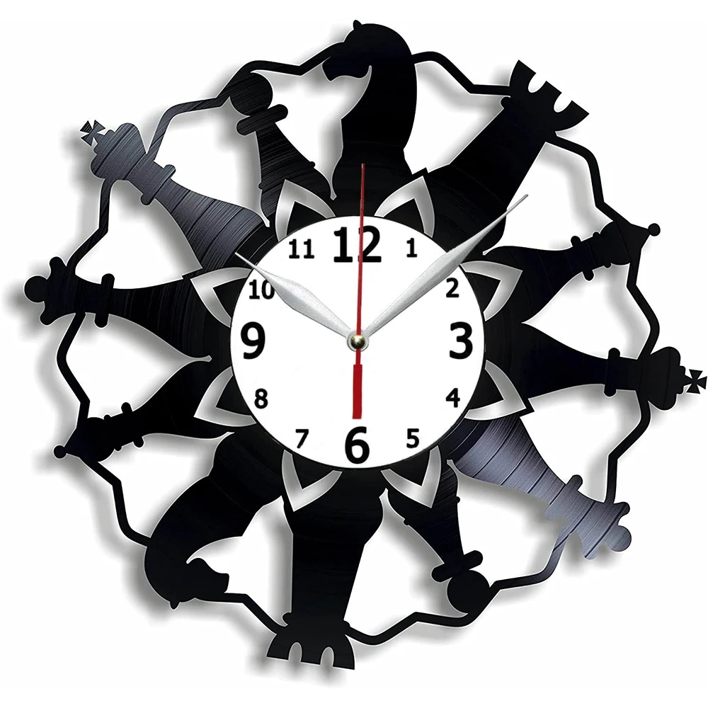 Soccer Sports Game Boy Room Wall Clock Soccer Vinyl Record Wall Clock