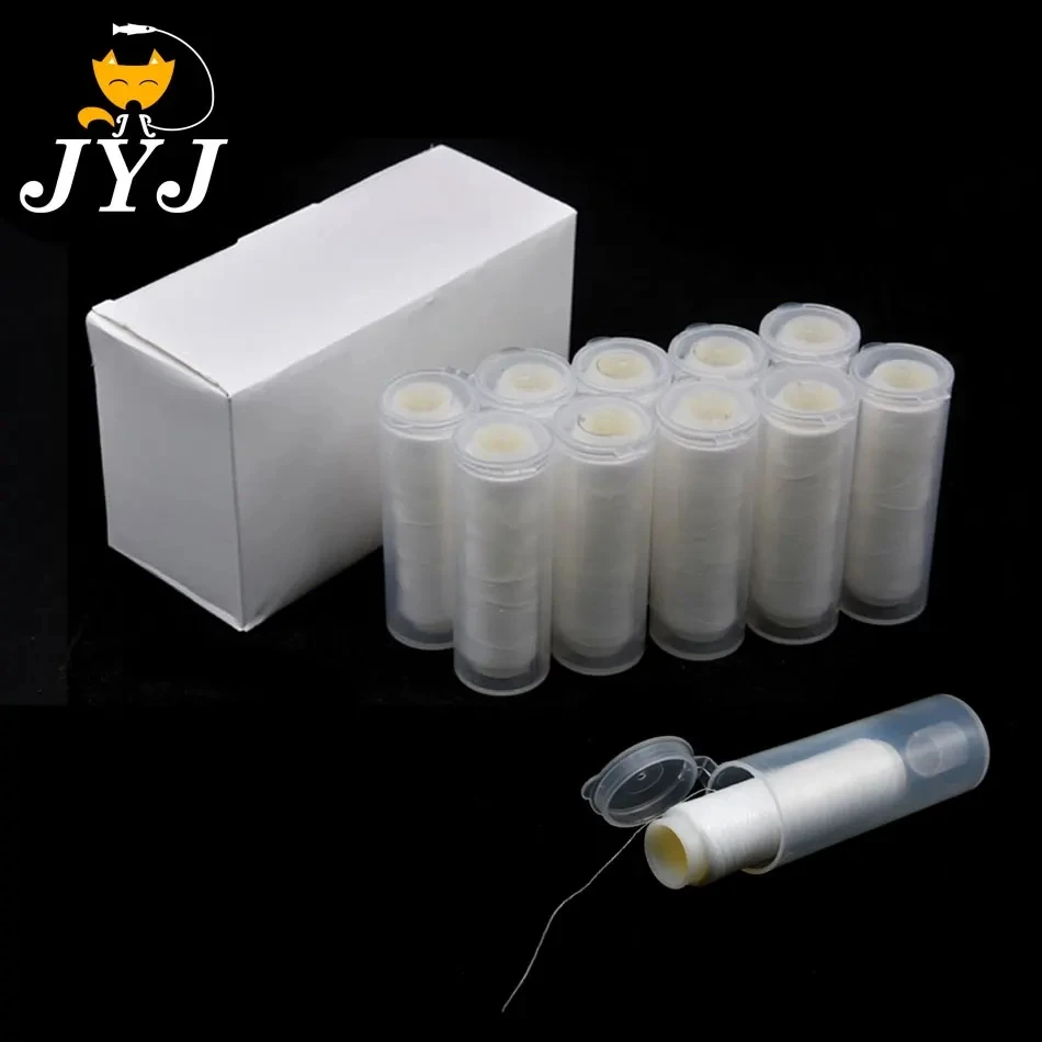 Высокопрочная нейлоновая леска с эластичной нитью для морской рыбалки ...