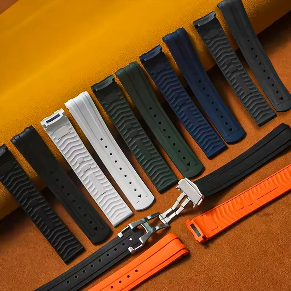 Резиновый ремешок MZDTIMK для Omega X Swatch Seamaster 300 | AliExpress