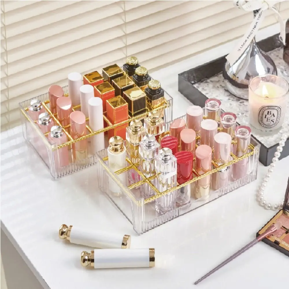Non-slip 18-Slot Lip Gloss Holder Transparent Detachable Lipstick ...