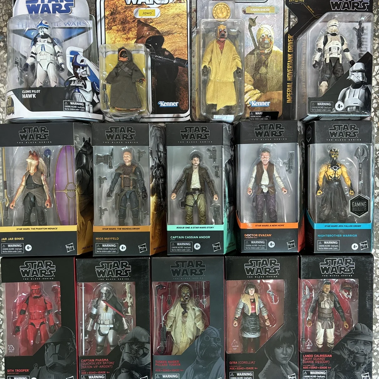 Фигурка коллекционная Hasbro Star Wars Black Serie Jar Binks Tusken ...