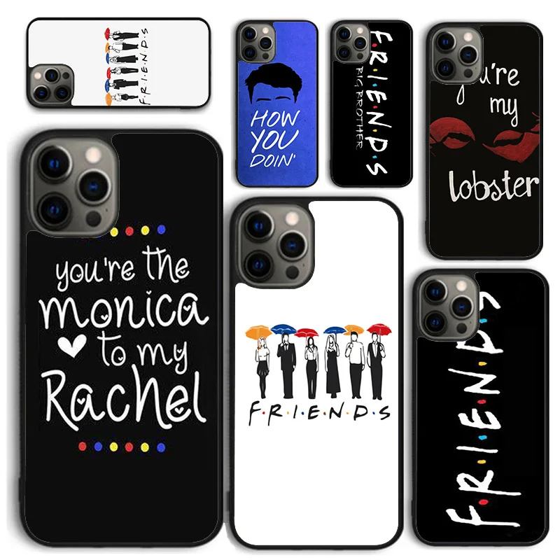 FRIENDS FUNNY TV SHOW LOGO NOVELTY Phone Case for iPhone 16 15 14 12 13 ...