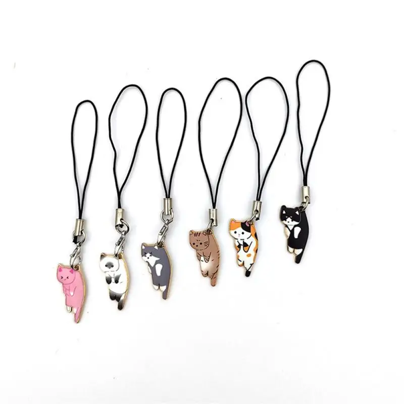Fashion Practical Kitten Color Durable Key Chain Mobile Phone ...