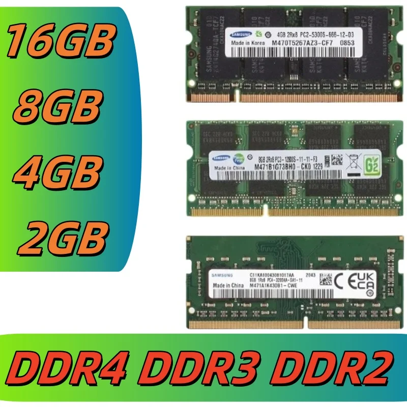 DDR4 DDR3 DDR2 Память для ноутбука Samsung | AliExpress