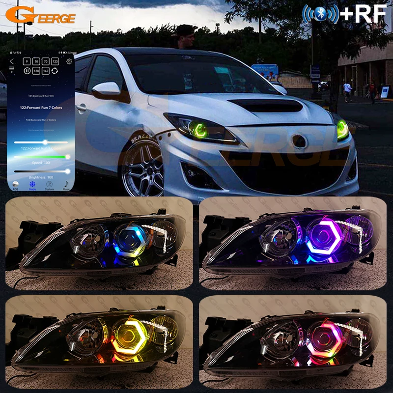 Для Mazda 3 Mazda3 BK BL Скорость Mazdaspeed Многоцветный RGB ...