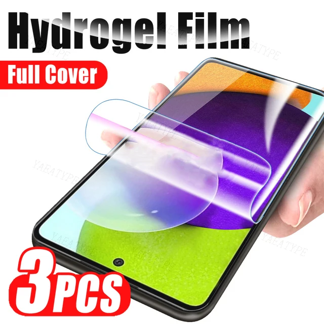 3Pcs Hydrogel Film For Samsung Galaxy S8 S24 S22 S23 S9 S10 Plus S21 S20 FE 5G A24 A14 A54 A34 ...