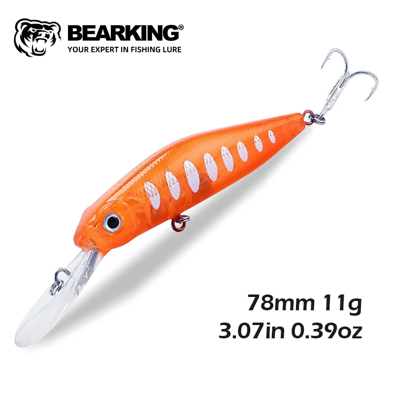 BEARKING гольян воблер 78 мм | AliExpress