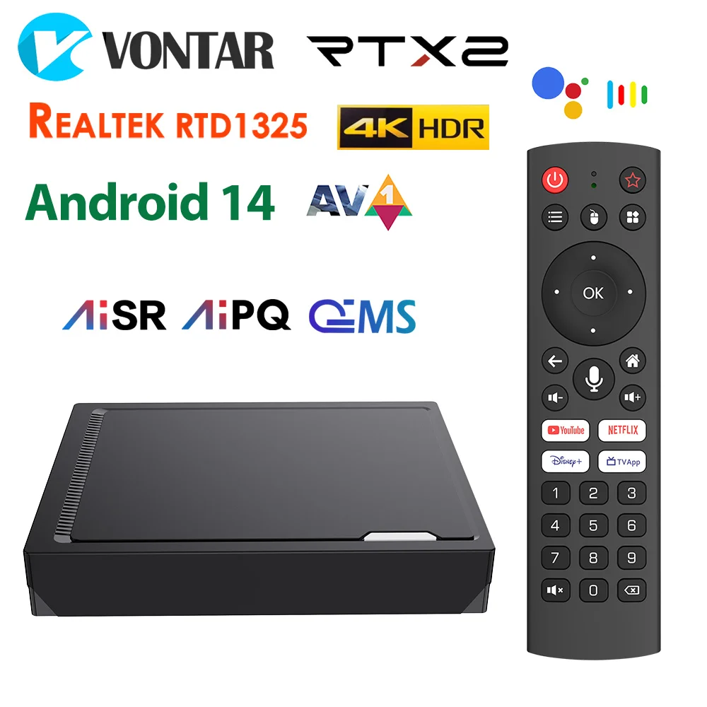 VONTAR RT-X2 ТВ-приставка Android 14 4 ГБ 64 ГБ | AliExpress