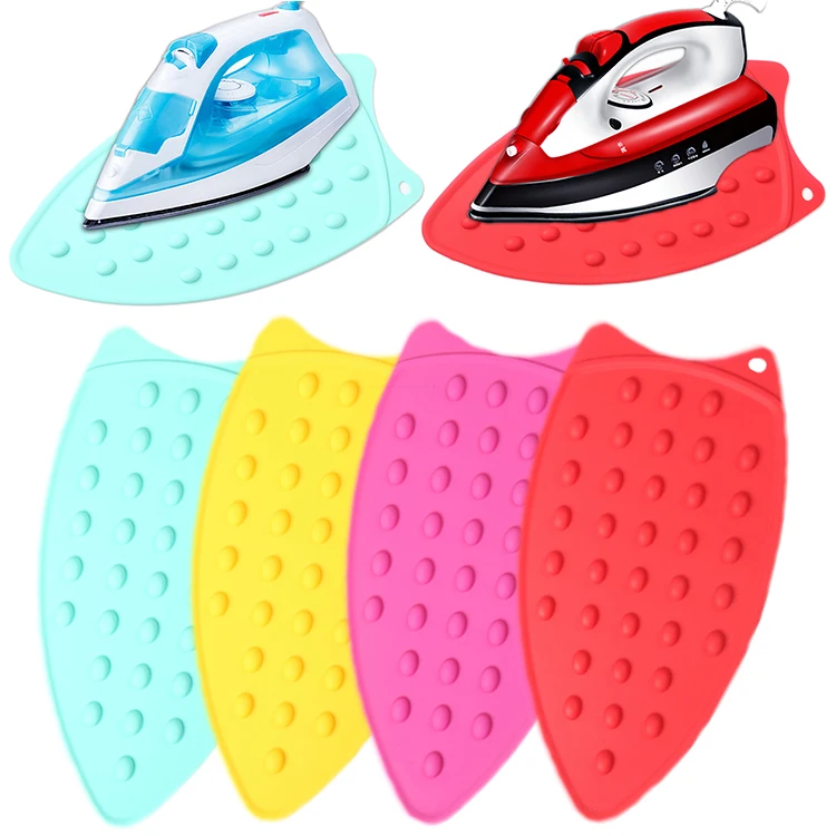 Silicone Iron Ironing Cover Hot Protection Rest Pads Mats Safe Surface ...