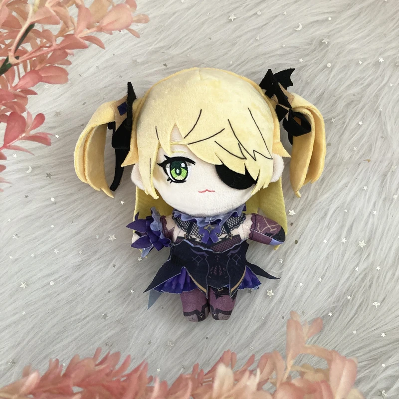 20cm Genshin Impact Plush Fischl Eula Yoimiya Arataki itto Kamisato ...