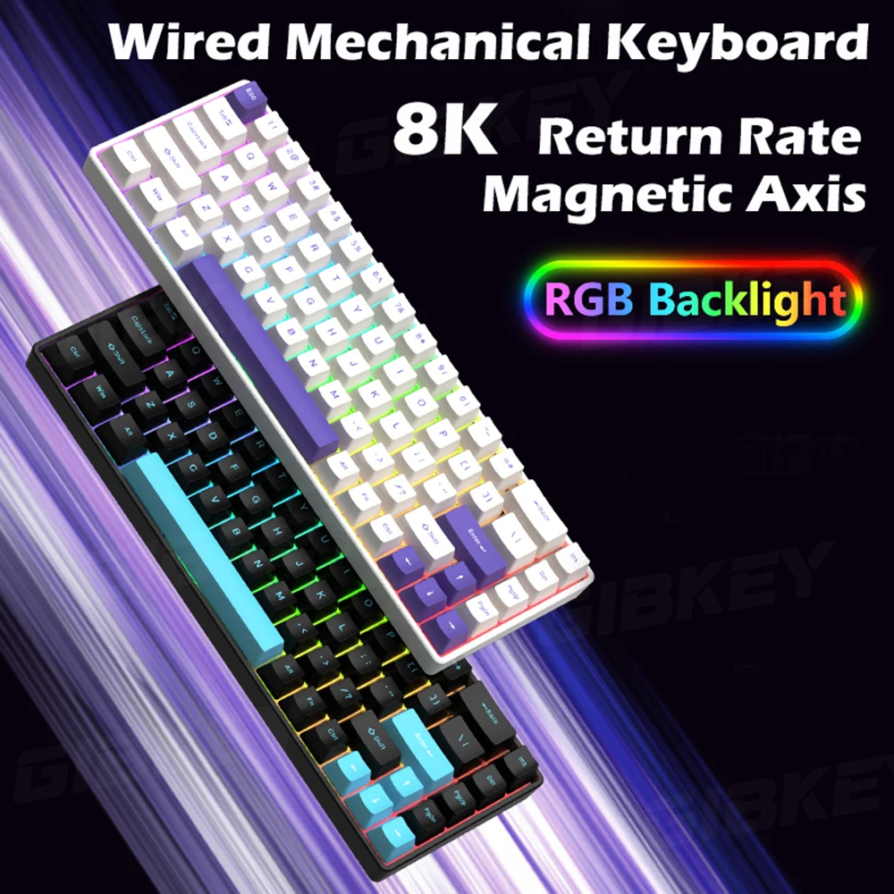 Механическая RGB клавиатура 68 клавиш Hot Swappable | AliExpress