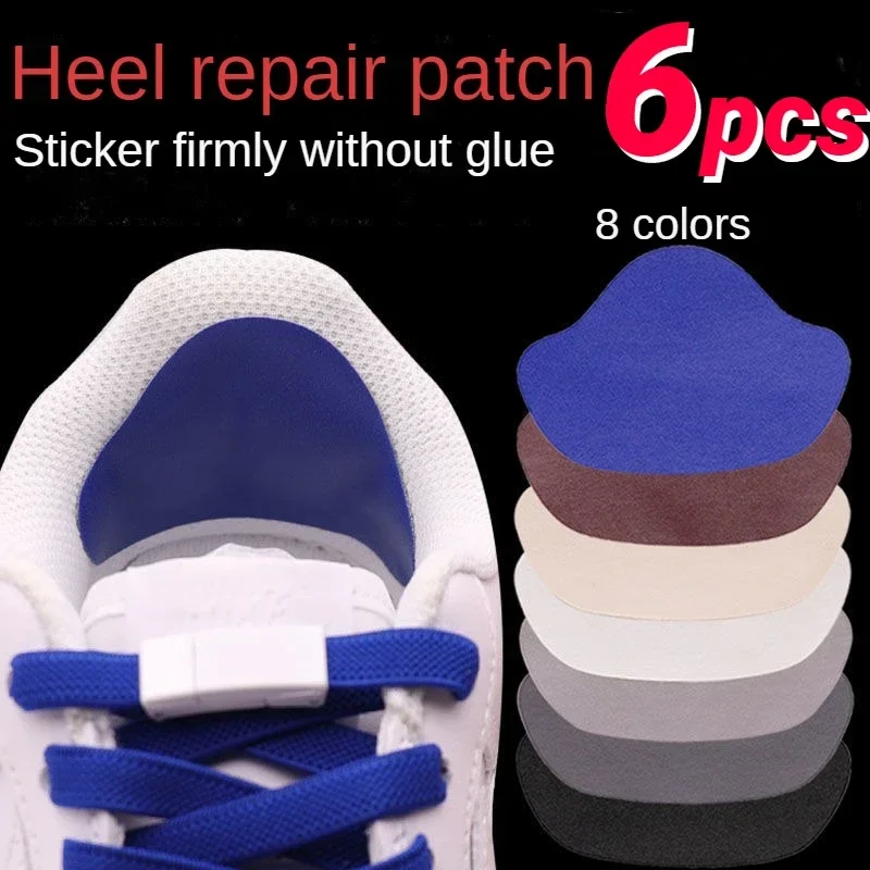 6pcs 4pcs Shoes Patches Vamp Repair Shoe Patch Sneakers Heel Protector ...