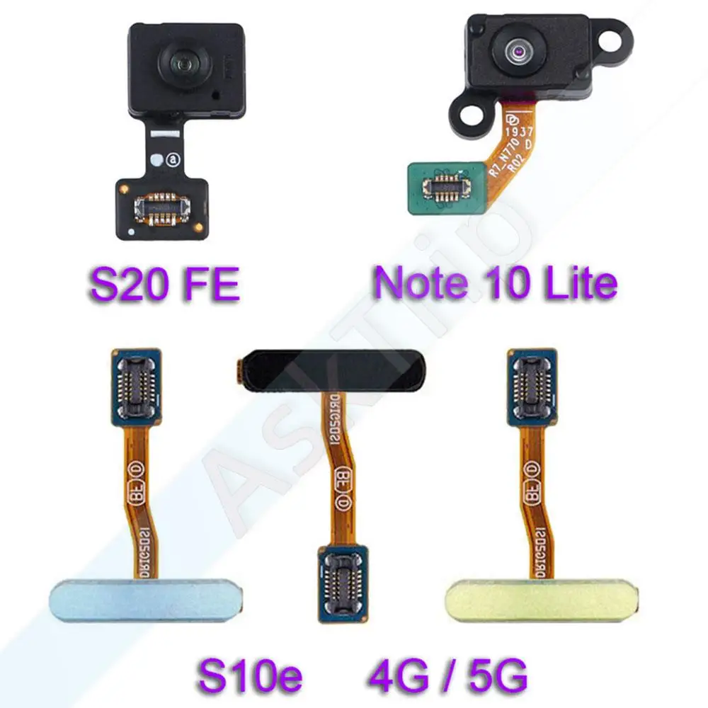 Original Phone Back Button Finger Scanner Fingerprint Sensor Flex Cable ...