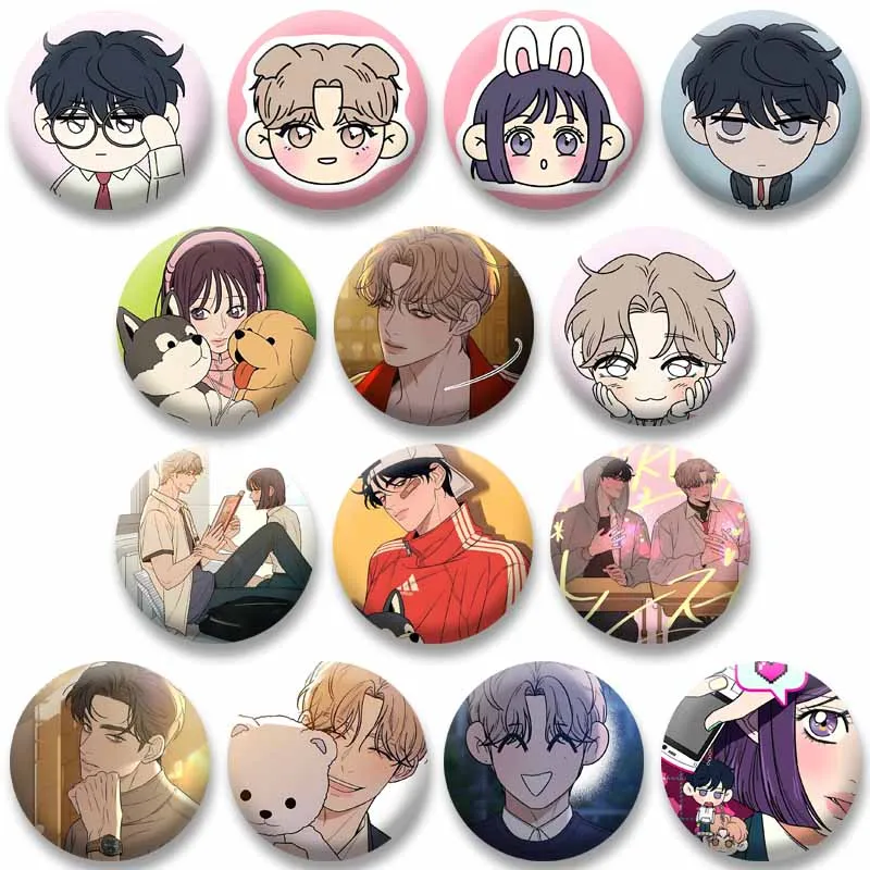 Броши Manhwa Operation True Love | AliExpress