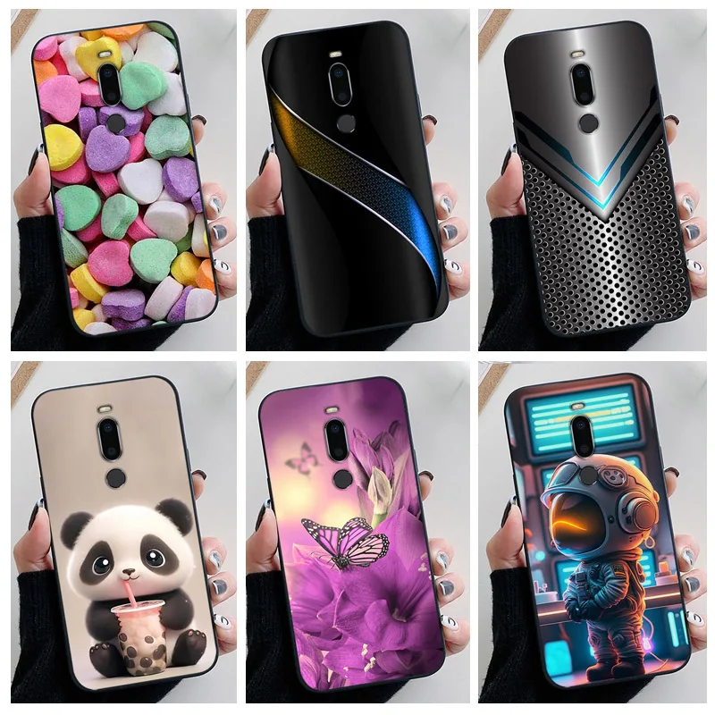 For Meizu M8 Case Flower Painted Silicone Cases For Meizu V8 pro M8Lite ...