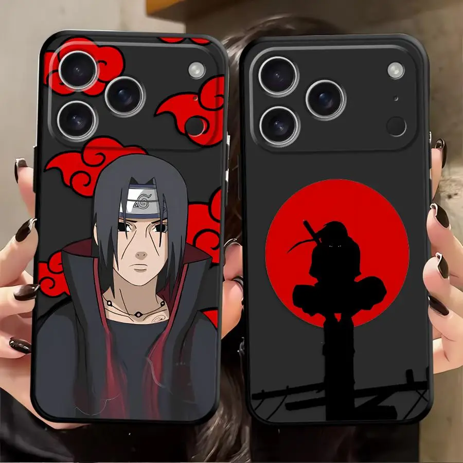Animation Narutos Uchiha Itachi Case for iPhone XS Max 13 12 11 17 Pro ...