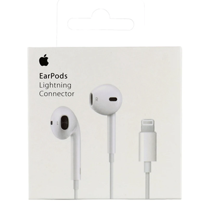 Наушники Apple EarPods с разъемом Lightning, USB-C или 3,5 проводные ...