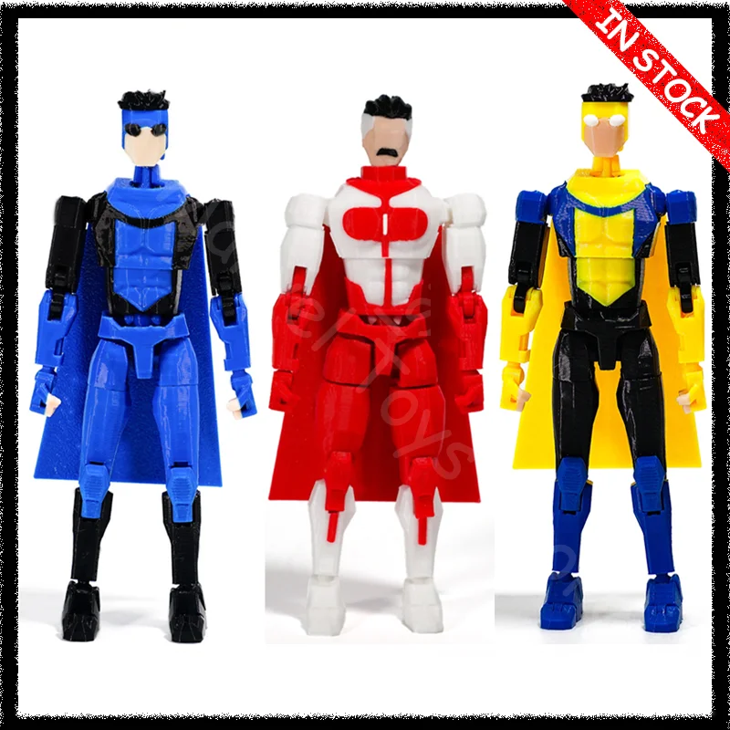 Манекен с 3D принтом13 Invincible Boy Omni Man T13, многошарнирная ...