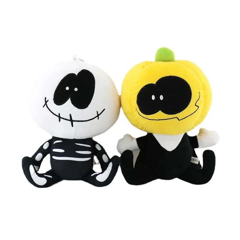 10-30cm Friday Night Funkin Plush Toys Spooky Month Skid and Pump Sarv ...